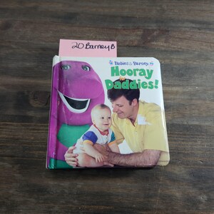 BARNEY BOARD BOOKS Build a Book Lot Choose Titles Picture Vintage 90s ...