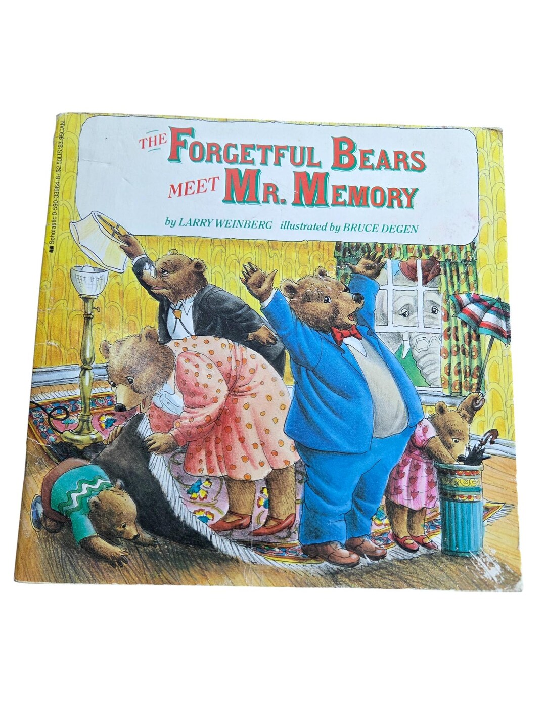 The Forgetful Bears Meet Mr Memory Paperback by Larry Weinberg ...