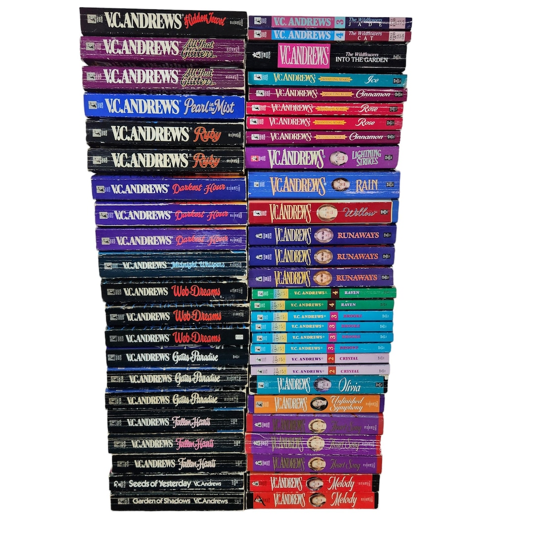 VC ANDREWS V.C. 1ST First Edition Keyhole Covers Paperbacks Hardcover ...