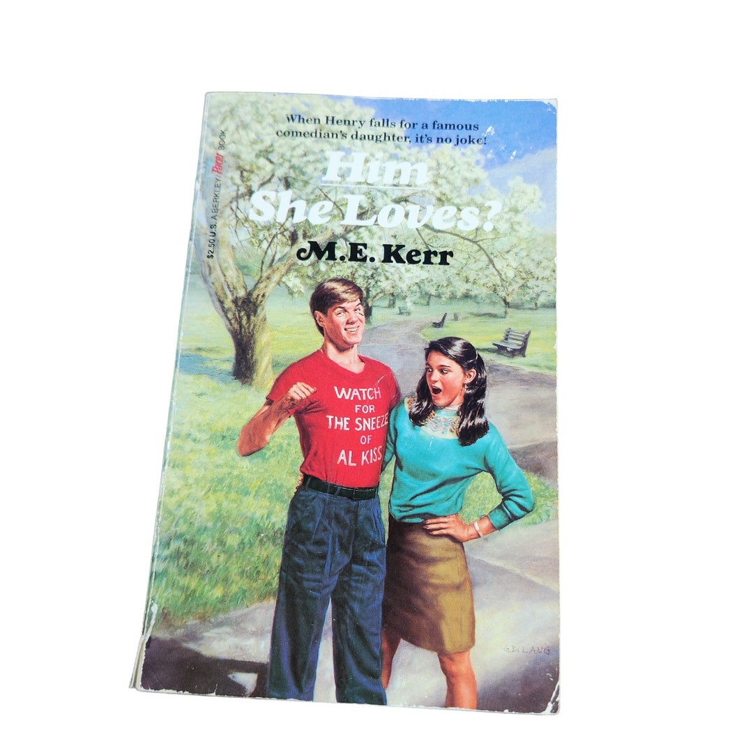 Him She Loves 1985 M. E. Kerr Strange Vintage Paperback Book 4459 - Etsy