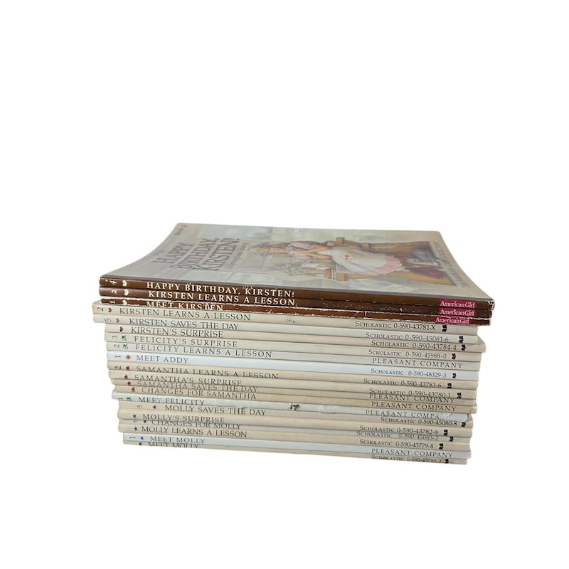 Addy American Doll Books - Etsy