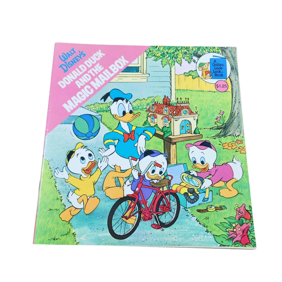 Walt Disney Donald Duck and the Magic Mailbox Paperback Children's ...