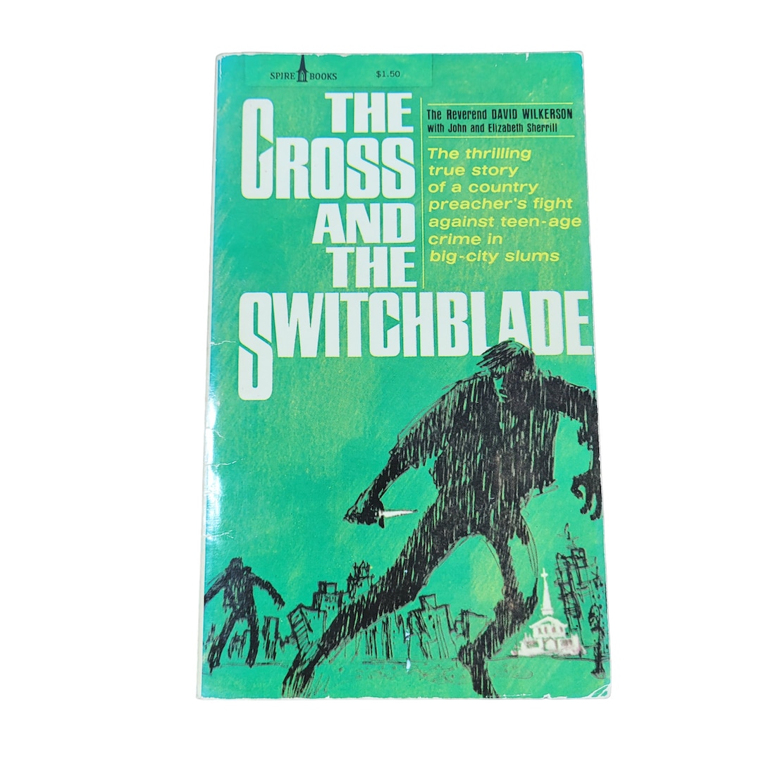 The Cross and the Switchblade David Wilkerson 1963 Vintage 3484 - Etsy
