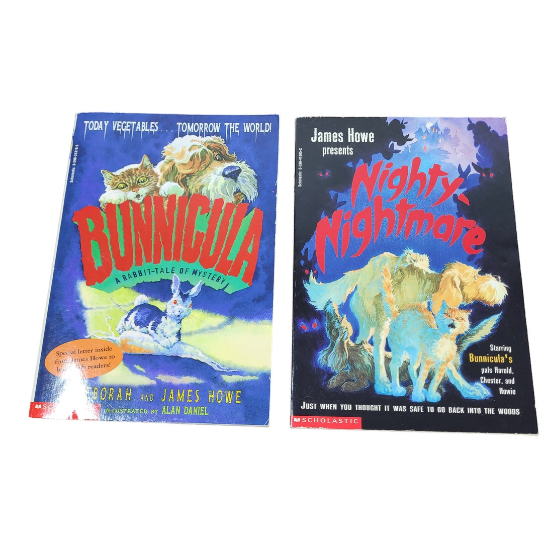 James Howe Bunnicula Nighty Nightmare Paperback Book Avon Camelot 1979 ...