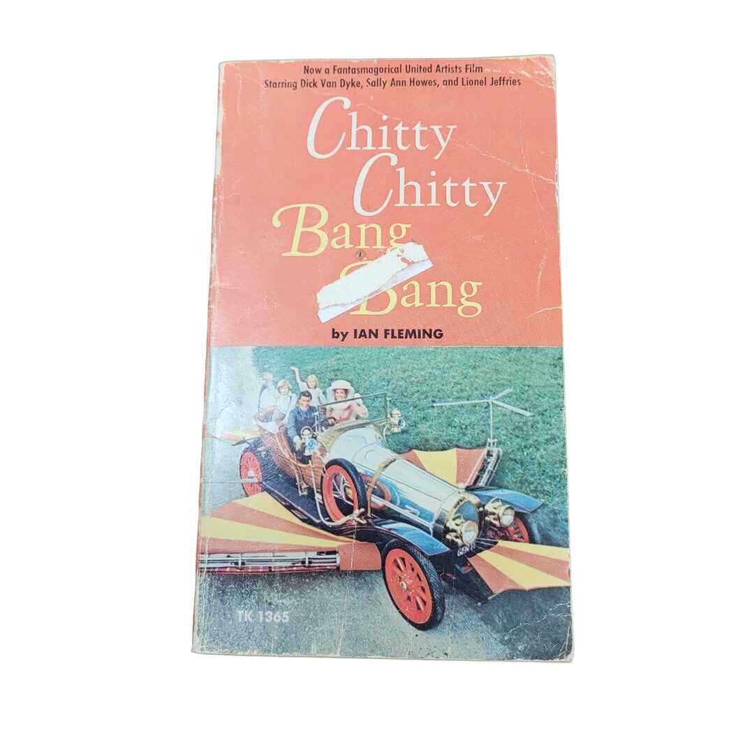 Chitty Chitty Bang Bang by Ian Fleming 1973 5th Printing Paperback Book ...