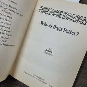 GORDON KORMAN Choose Titles Paperback Books Radio Fifth Grade I Want to ...
