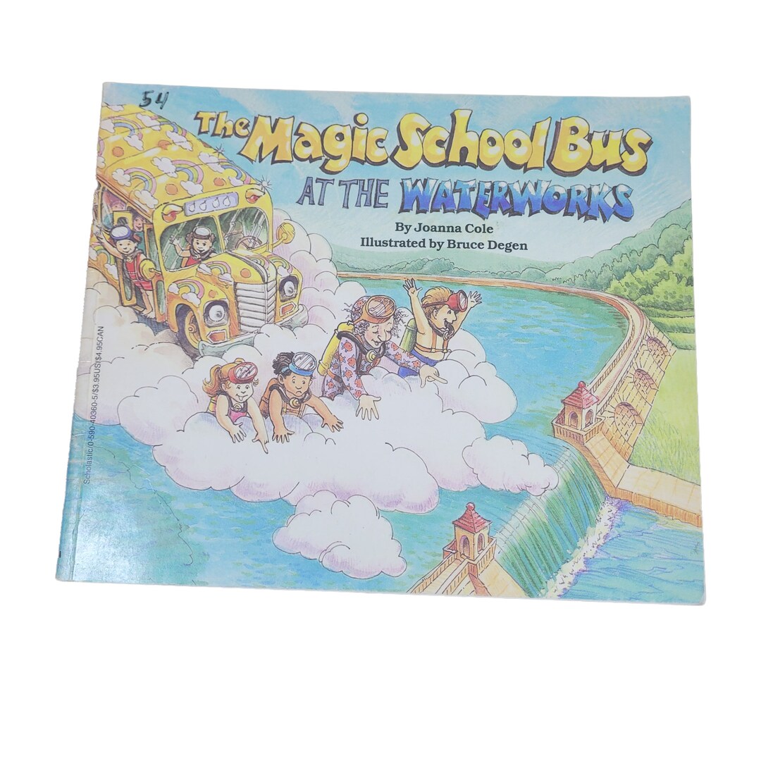 The Magic School Bus at the Waterworks Science Book by Joanna - Etsy