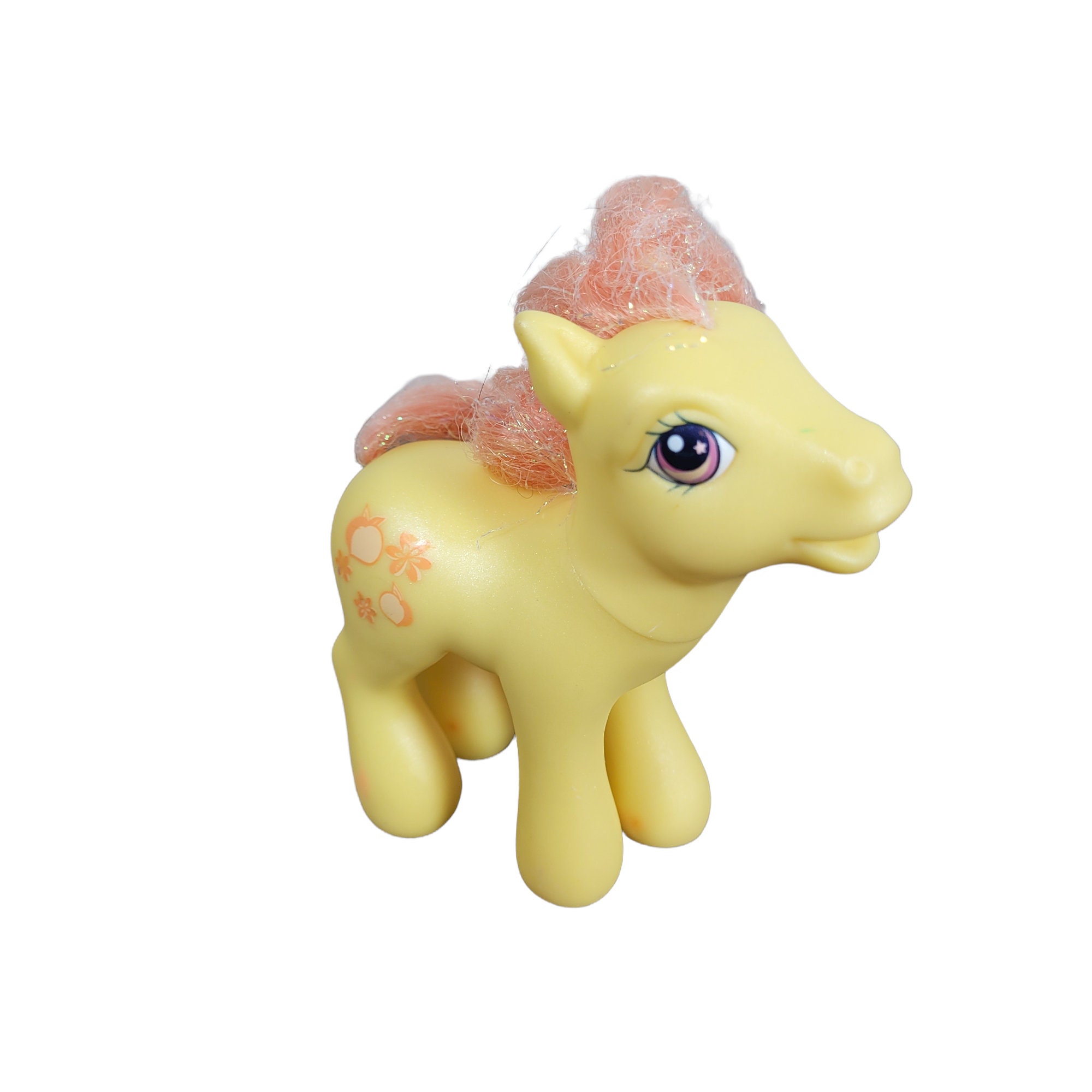 My Little Pony G3 Peachy Keen Hasbro Yellow With Sparkle Hair - Etsy