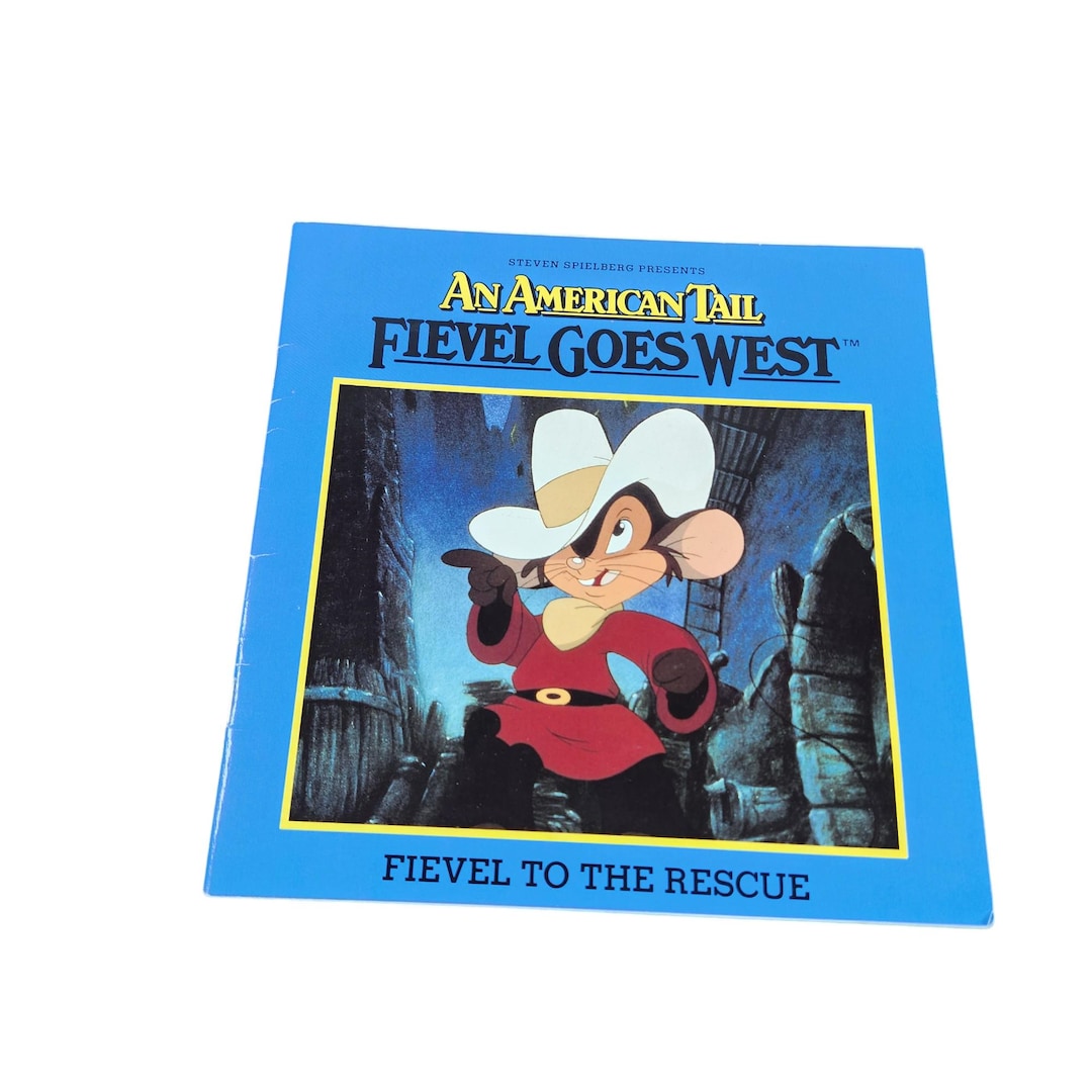 An American Tail Fievel Goes West Movie Book Novelization Tie in ...