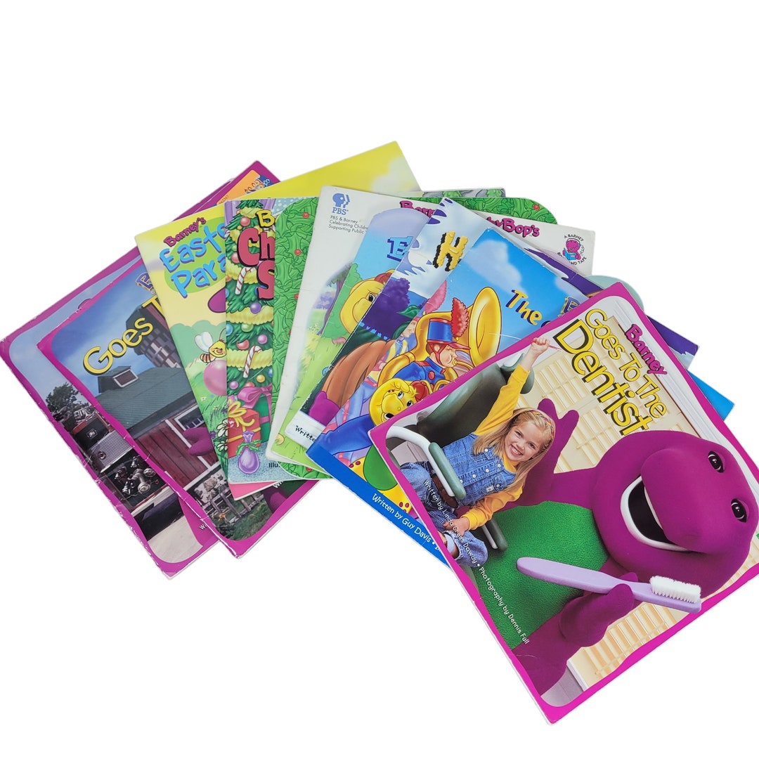 BARNEY Paperback PICTURE BOOKS Build a Book Lot Choose Titles Picture ...