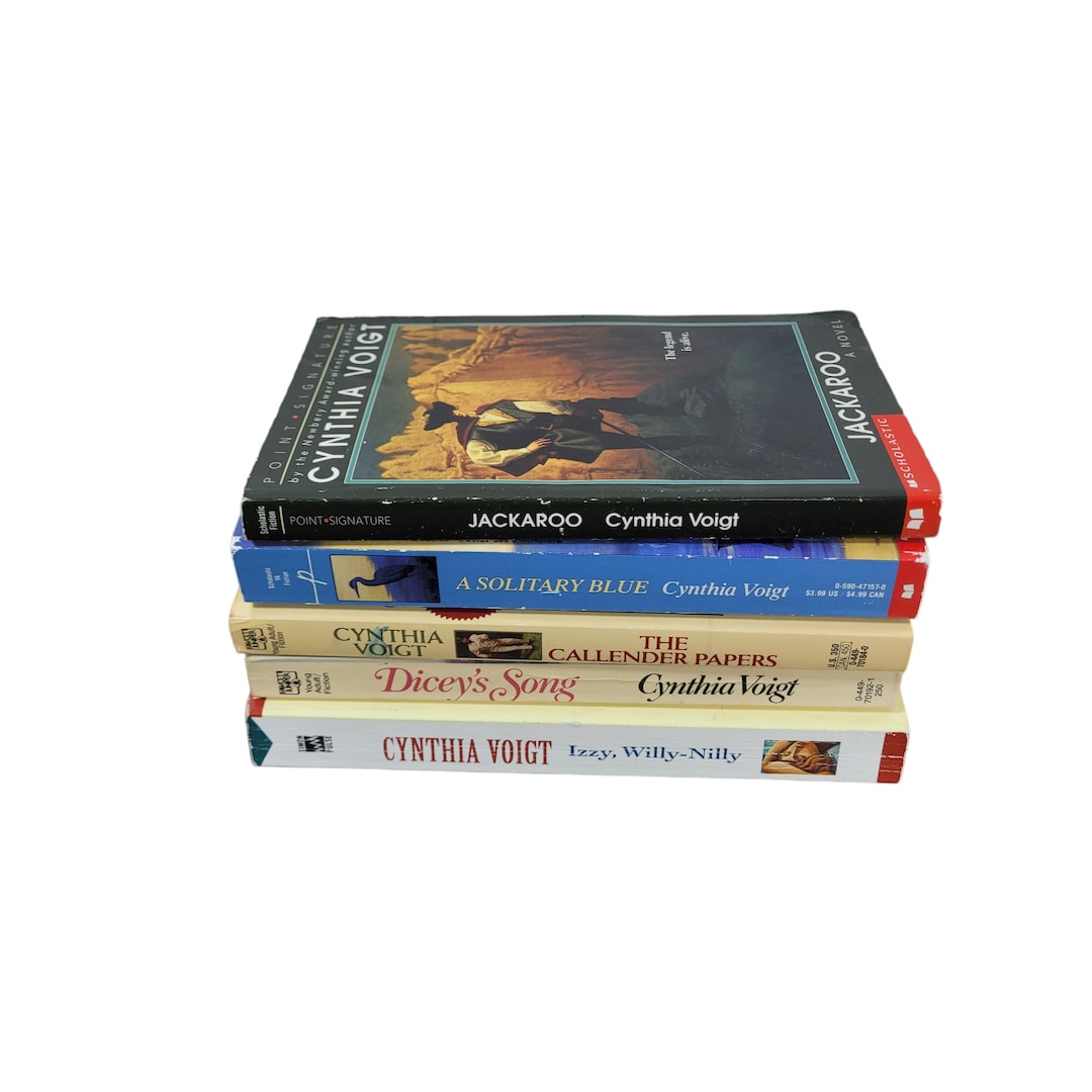 Cynthia Voigt Izzy Willy Nilly Calendar Papers Solitary Blue Jackaroo ...