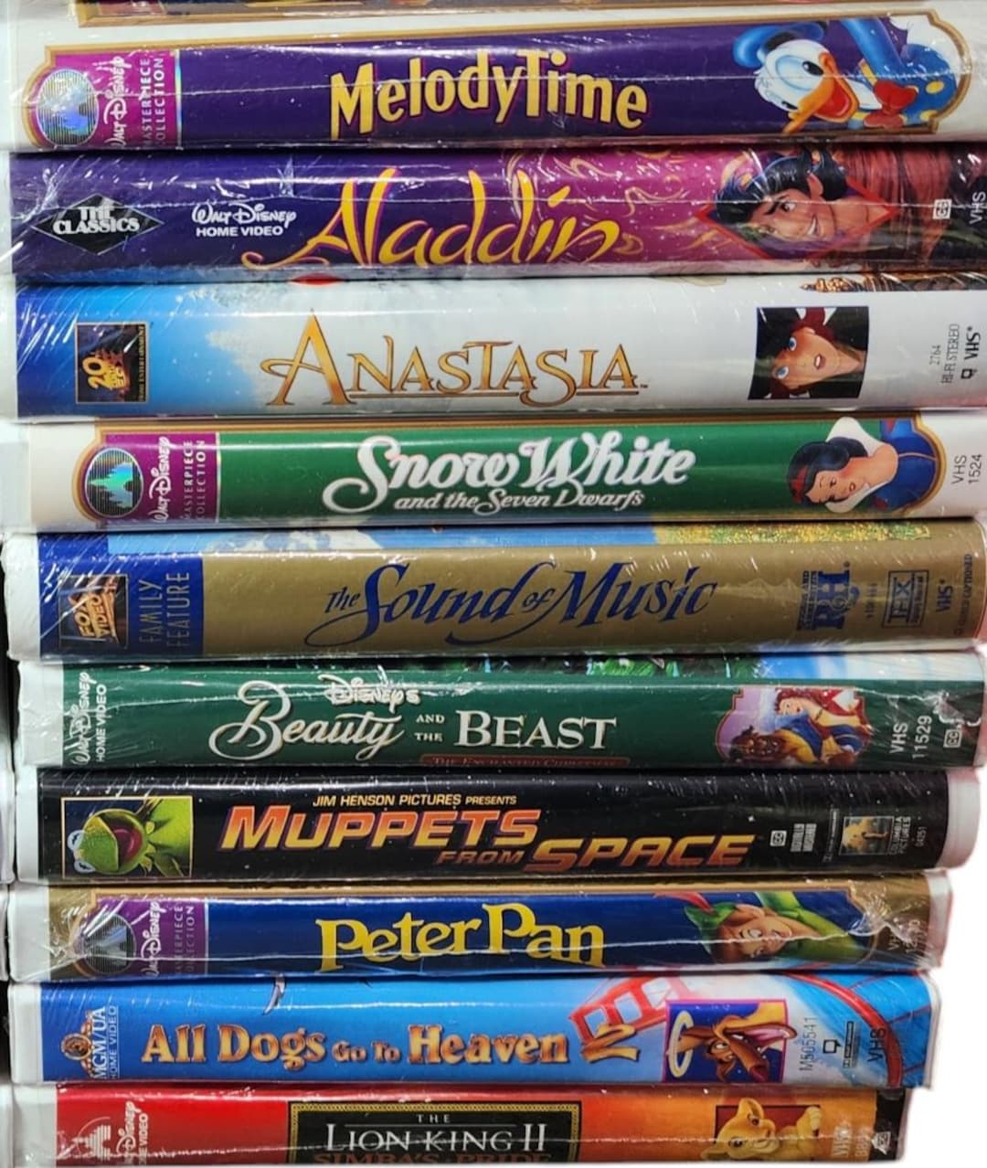SEALED VHS CHILDRENS Movie Tapes Nos Choose Title Mib Kids Disney Some ...