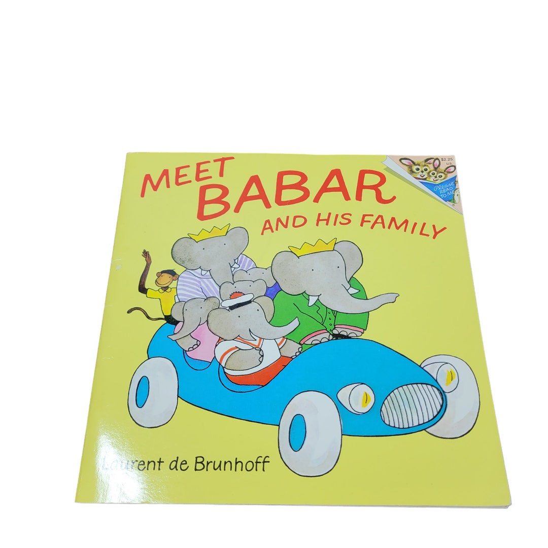 Meet Babar and His Family Books Pictureback Paperback by De - Etsy