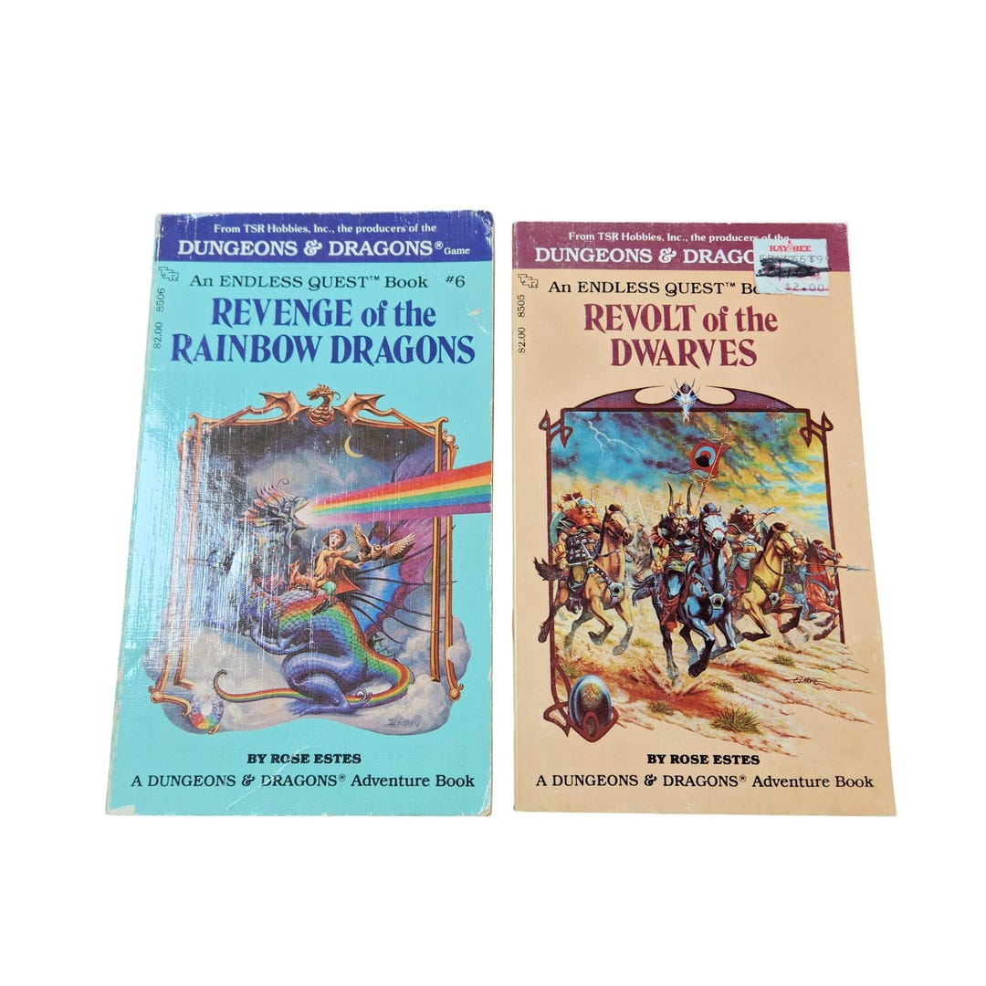 Dungeons & Dragons Endless Quest D D CYOA Bundle Lot of 2 Paperbacks ...