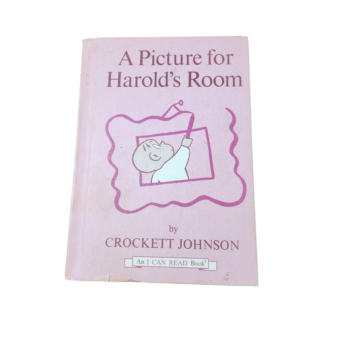 A Picture for Harolds Room by Crockett Johnson Vintage Hardcover Book ...