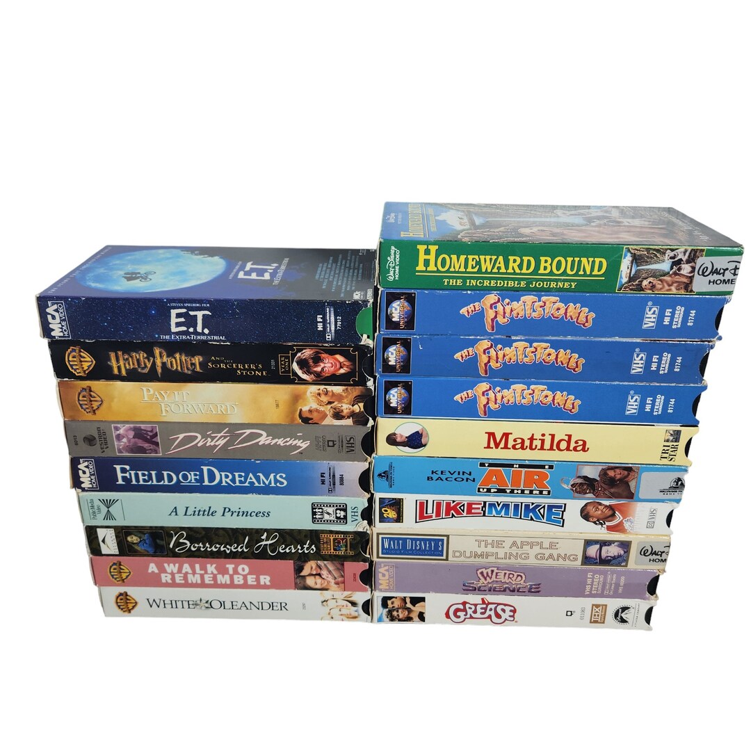 Family Comedy Drama VHS CHOOSE TITLES Video Cassette Tapes Movies ...