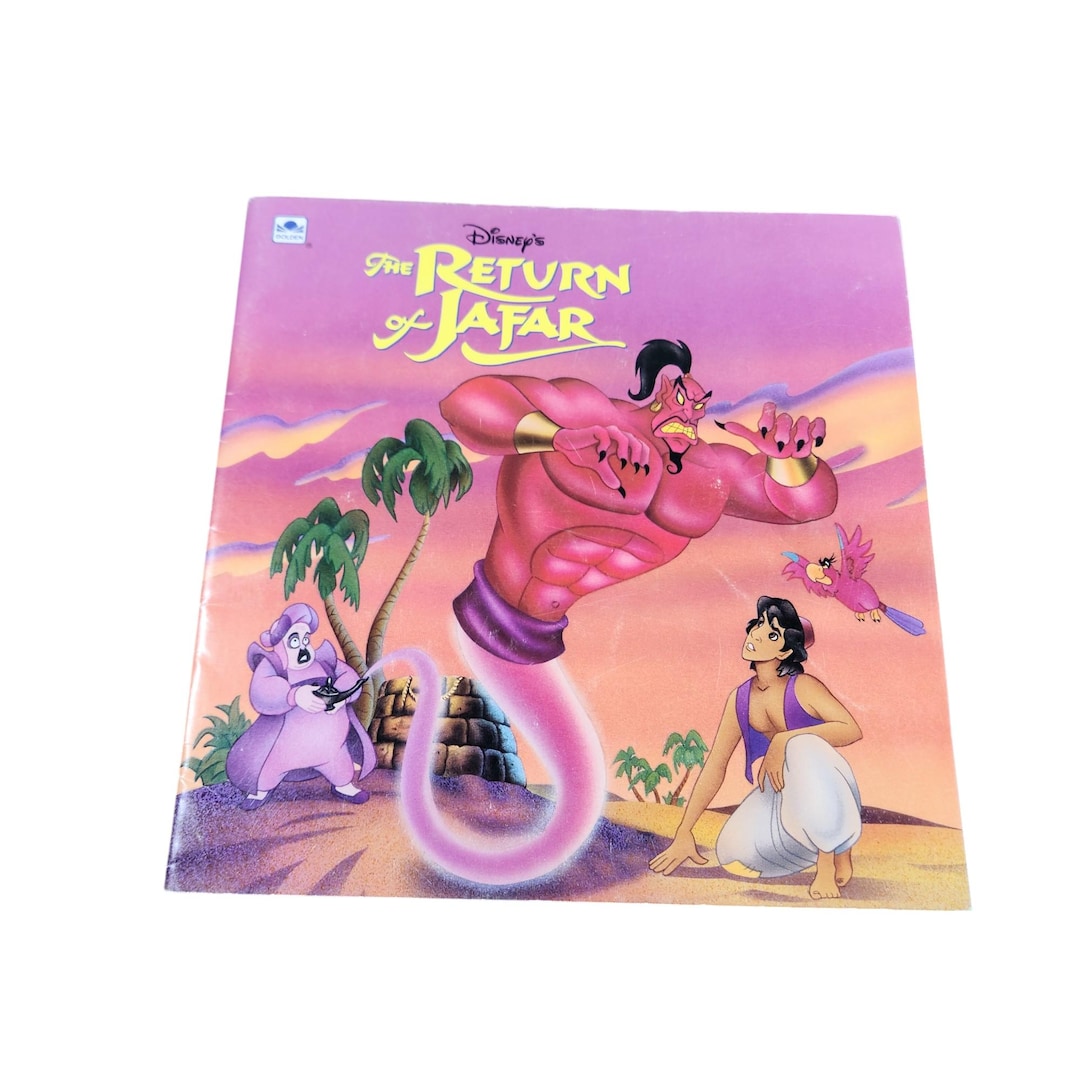 Return of Jafar Disney Paperback Book Vintage P2214 - Etsy