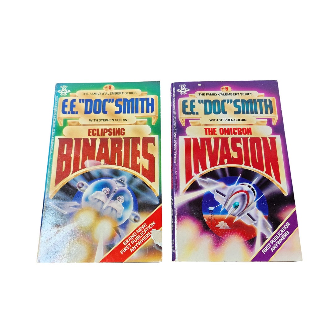 EE Doc Smith Family of Alembert Series Vintage Paperback Book Lot 1965 ...