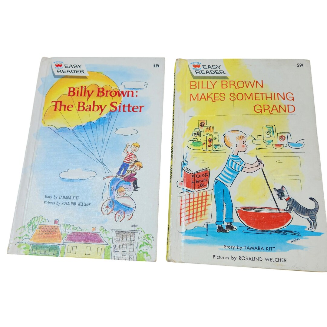 Billy Brown Wonder Books Hardcovers Bundle Lot of 2 Tamara Kitt PL250 ...