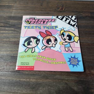 POWERPUFF GIRLS Build a Book Bundle Lot Set Paperbacks Scholastic Early ...