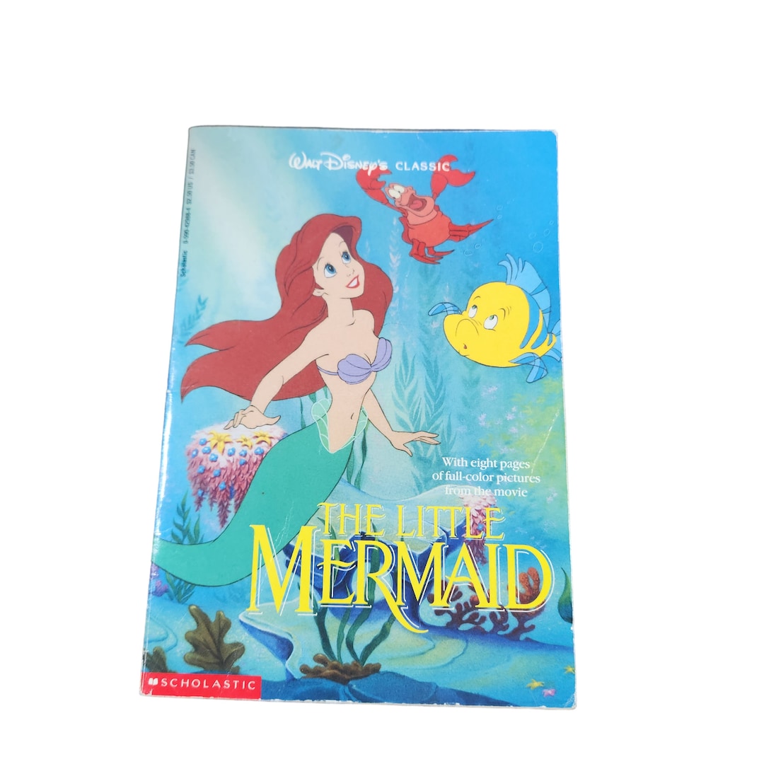 Little Mermaid DISNEY Press Chapter Books Paperbacks Movie Tie Ins ...
