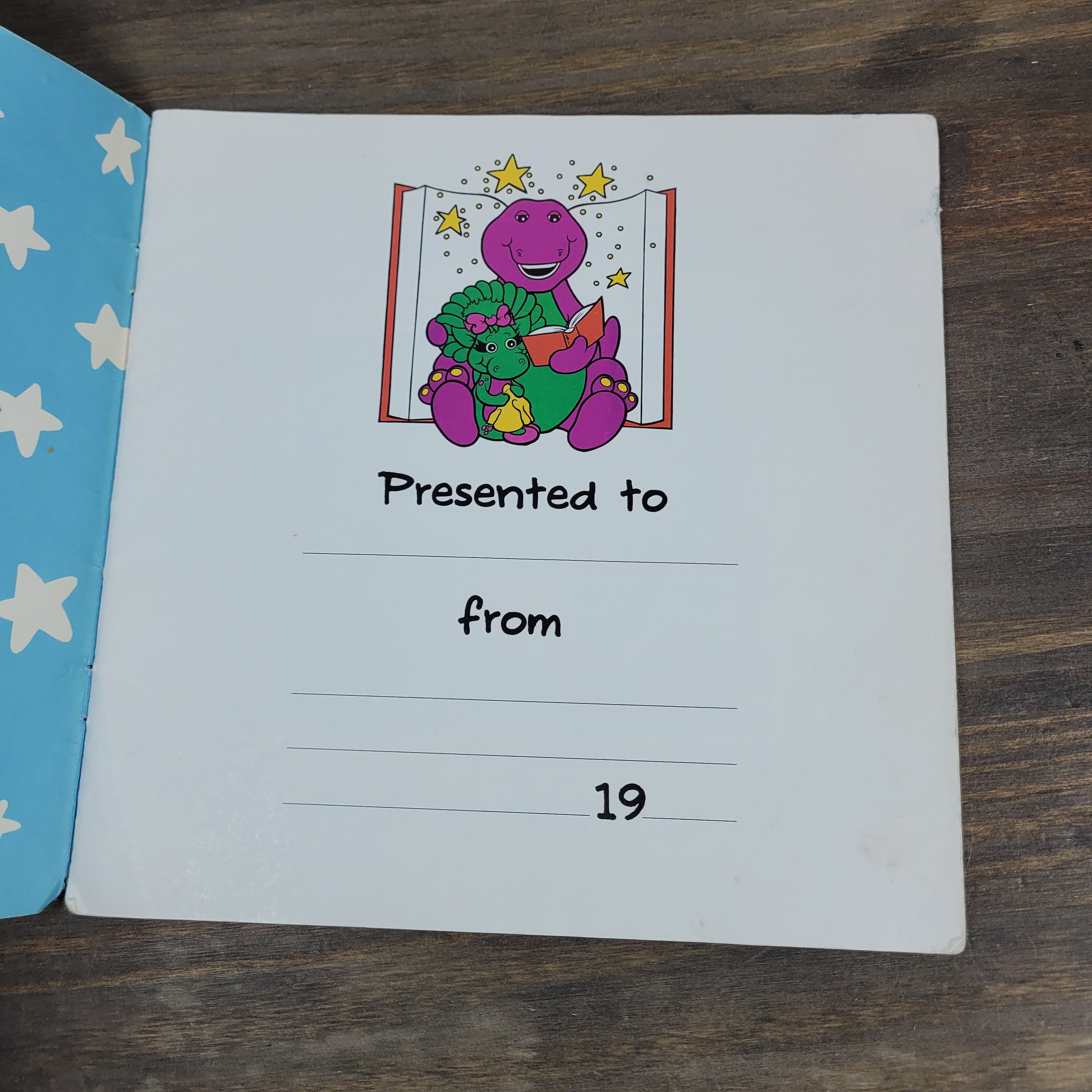 Barney the Dinosaur a Tent Too Full Book Lyons Group Vintage - Etsy