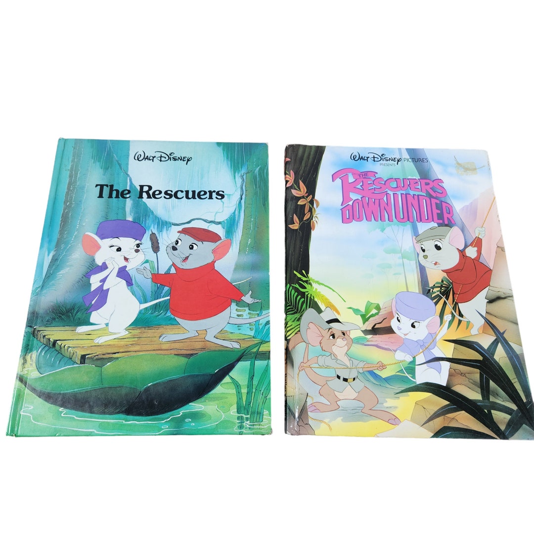 Rescuers Rescuers Down Under Walt Disney Classics Hardcover Book by ...