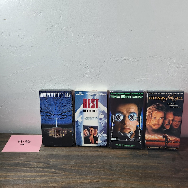 Action Adventure Drama VHS CHOOSE TITLES Video Cassette Tapes Movies ...