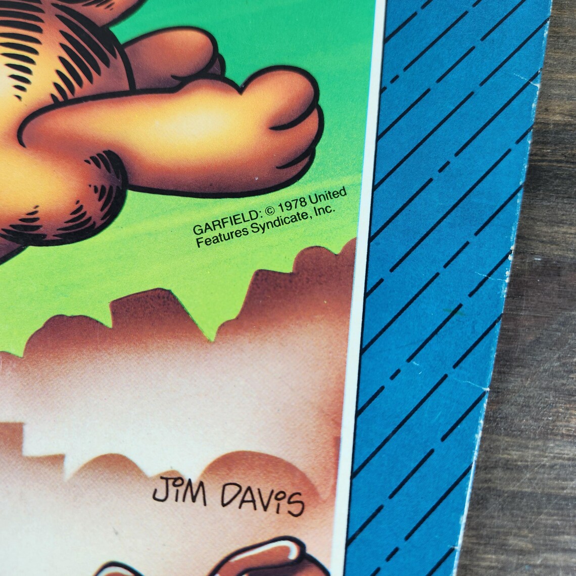 Garfield Folder Vintage Chocolate 1978 Jim Davis Mead B3 - Etsy