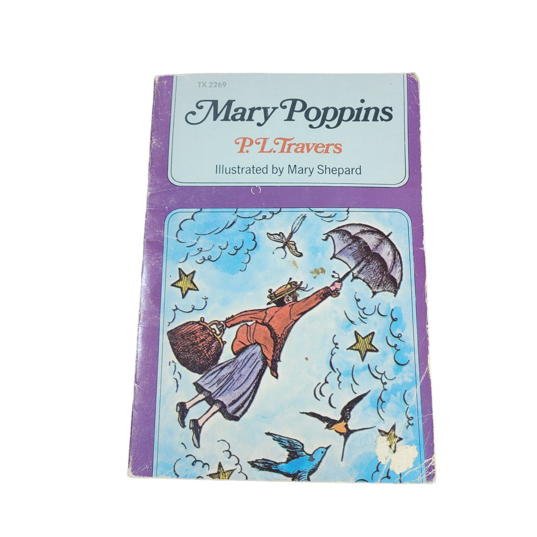 Mary Poppins by P. L. Travers 1972 Scholastic First Printing Paperback ...