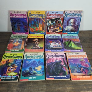 GOOSEBUMPS Series Build A Book Bundle Chapter Books RL Stine Chapter ...