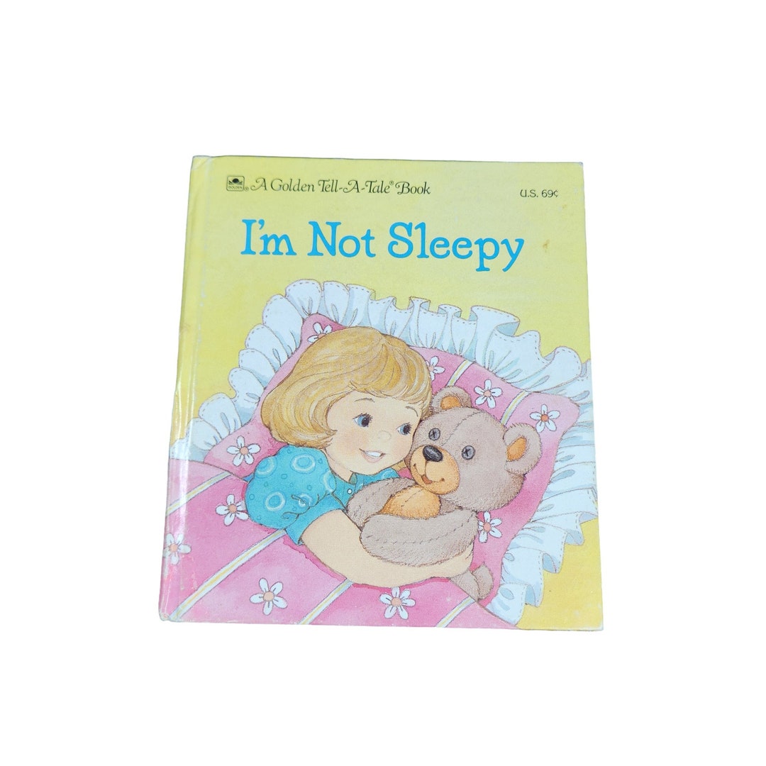 I'M NOT SLEEPY A Golden Tel-a-tale Book by Maida Silverman Vintage E318 - Etsy
