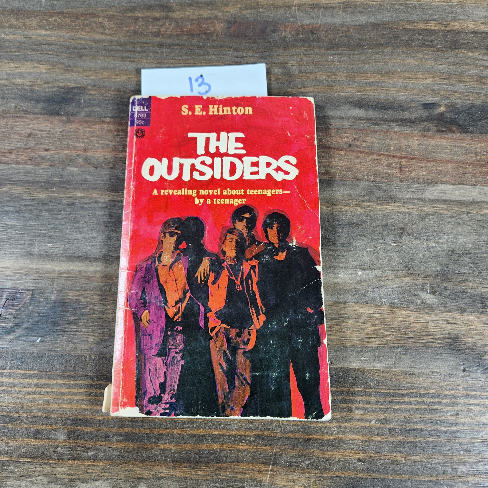 S.E. HINTON Build a Book Lot Choose Titles Outsiders That Was Then ...