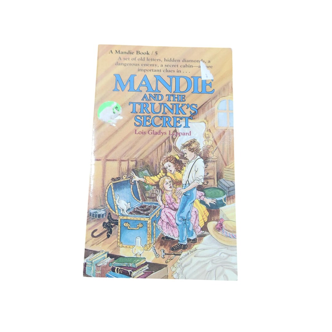 Mandie Series Books Trunk Secret by Lois Gladys Leppard Vintage 4512 - Etsy