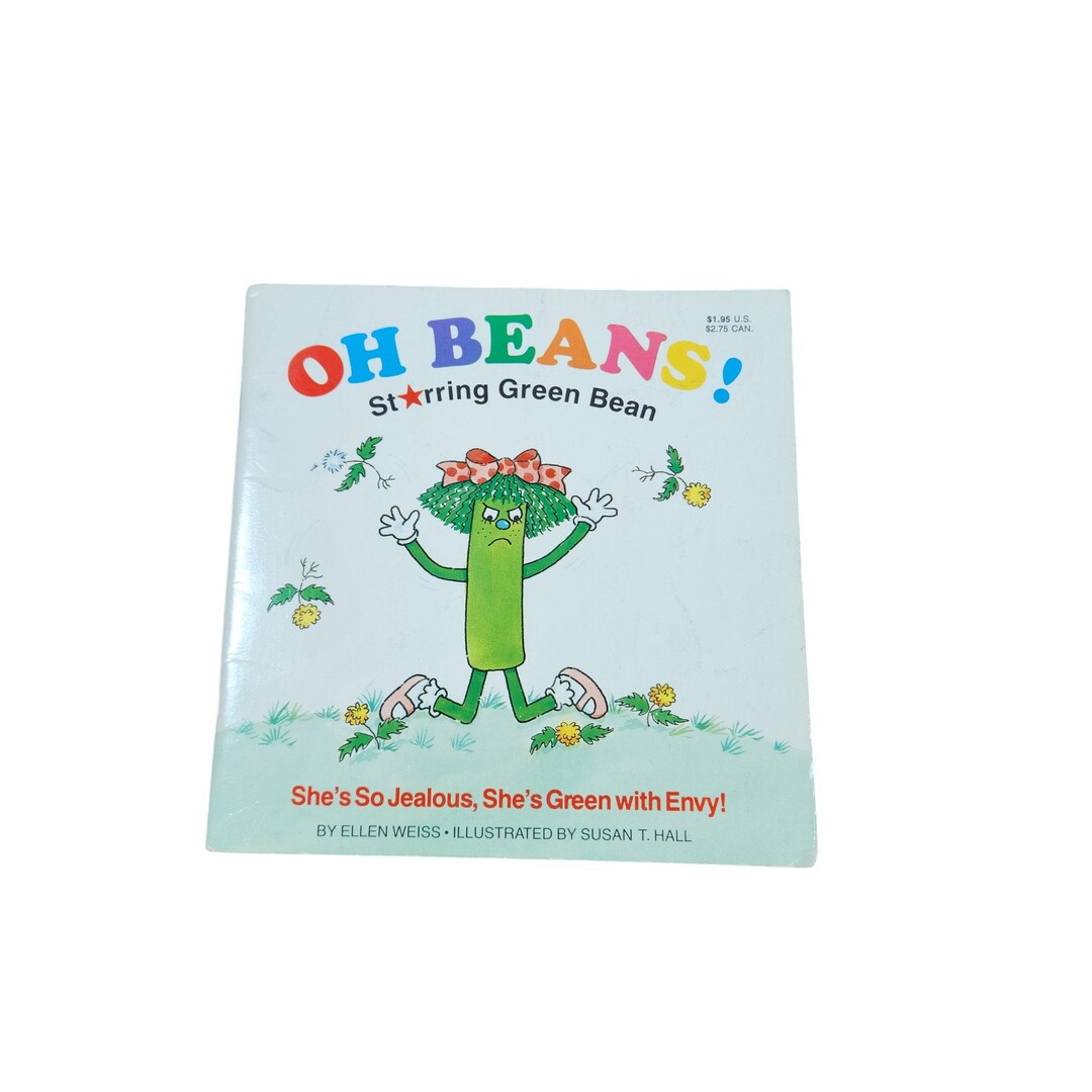 Oh Beans! Starring String Bean by Ellen Weis - Vintage 1989 Children's ...