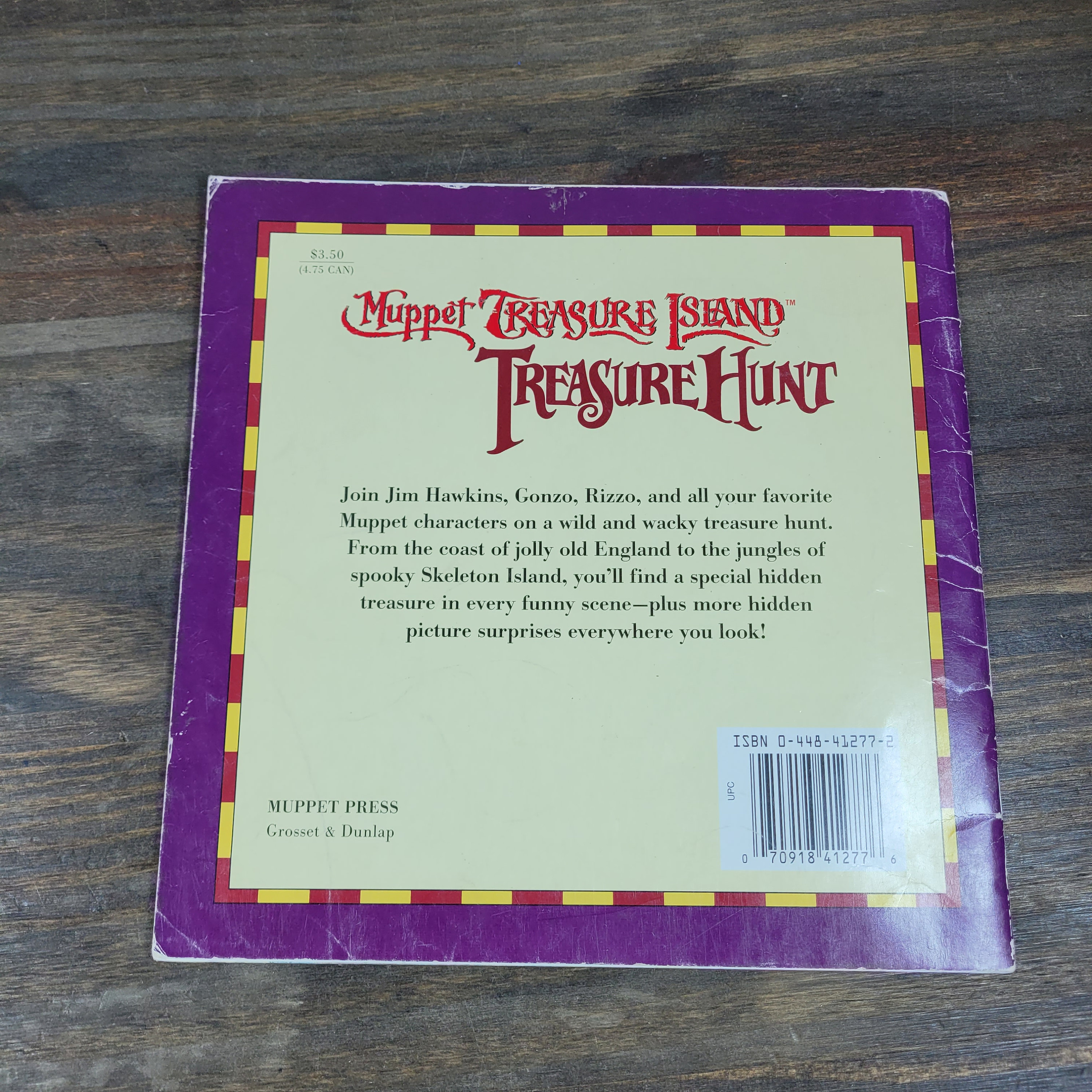 Muppet Treasure Island Treasure Hunt by Lara Bergen 1996 - Etsy Singapore