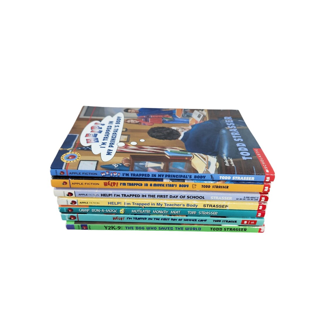 Help I'm Trapped Books Todd Strasser 1998 Paperbacks Bundle Lot of 7 ...