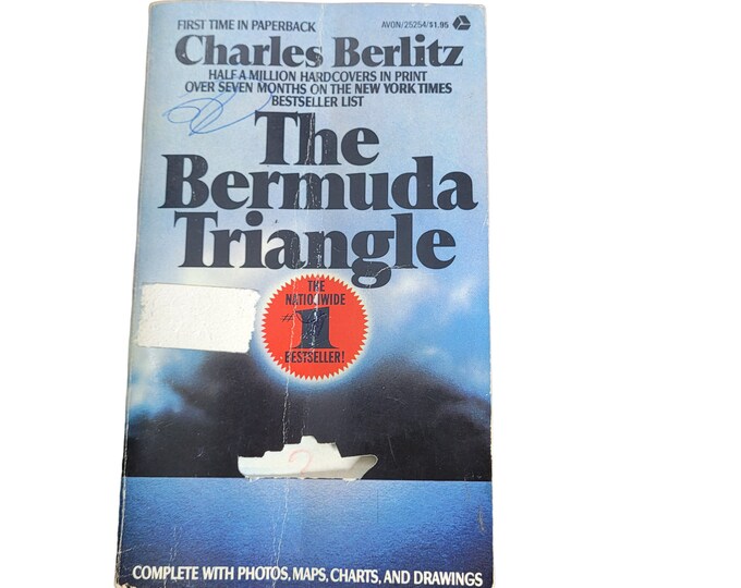 The Bermuda Triangle Charles Berlitz Paperback Book 3115 - Etsy