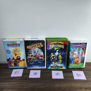 VHS CHOOSE Titles Children's Kids Animated Video Cassette Tapes Movies ...