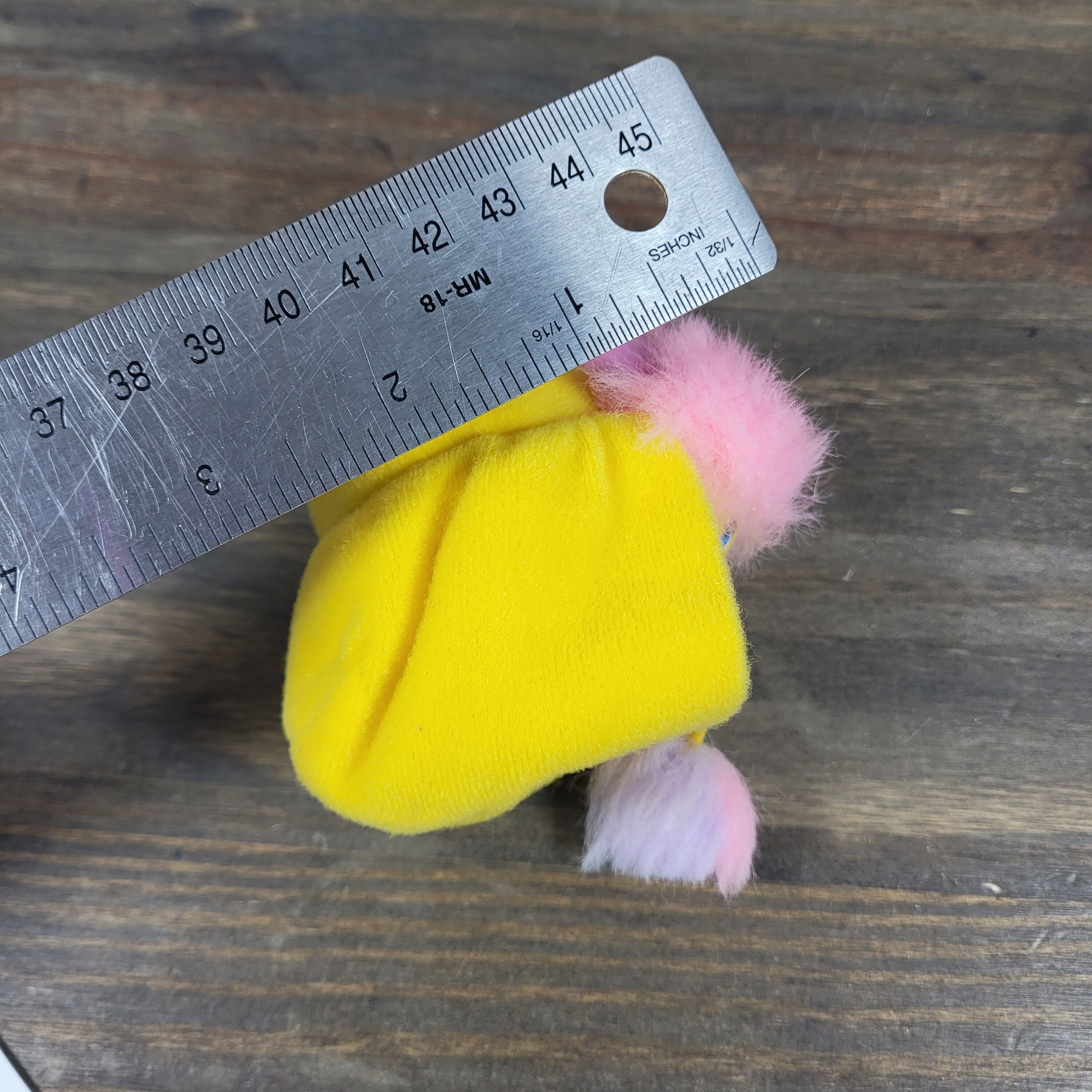 Popples Pocket Plush Potato Chip Yellow 3 Mini Vtg 80s - Etsy