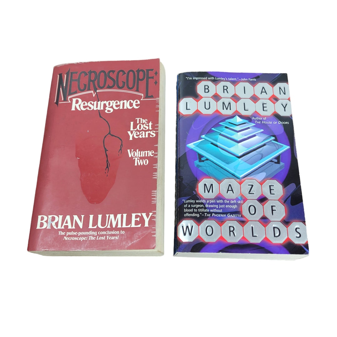Brian Lumley Maze of Worlds Resurgence Book 90s Paperback First Edition ...