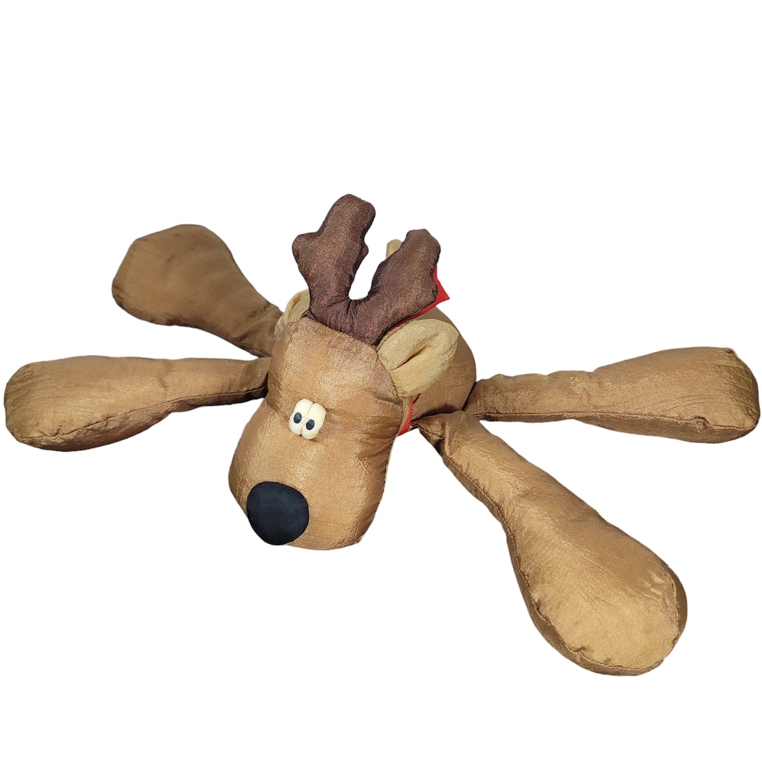 Rodney and Friends Vintage Reindeer Plush Boy Hallmark Jumbo 9 Nylon ...