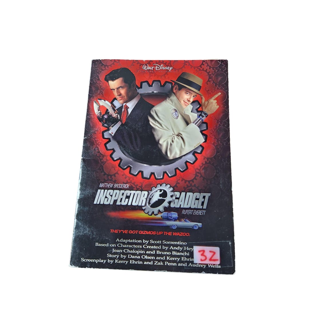 Inspector Gadget With Matthew Broderick Disney Press Paperback Book ...