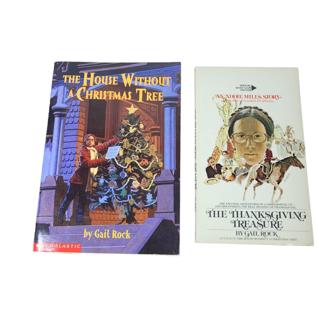 The Thanksgiving Treasure the House Without a Christmas Tree Lot of 2 ...