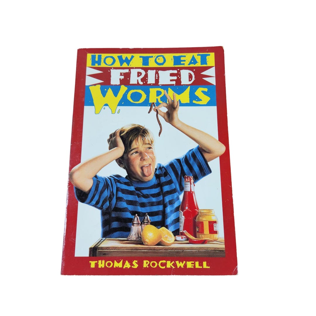 How to Eat Fried Worms by Thomas Rockwell Vintage Paperback Book 4724 ...
