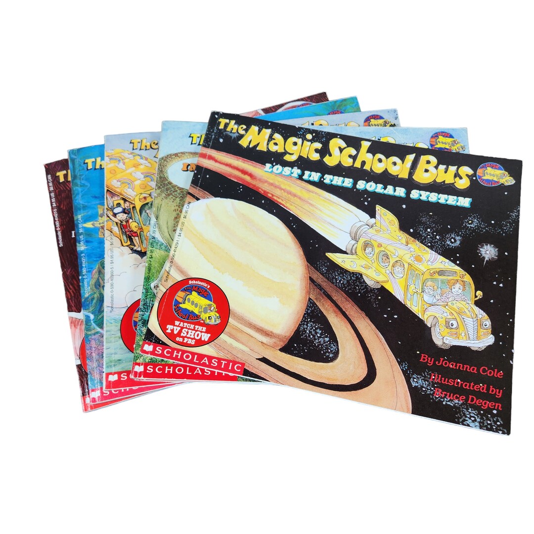 The Magic School Bus Science Books Bundle Lot of 6 Picture Book by ...
