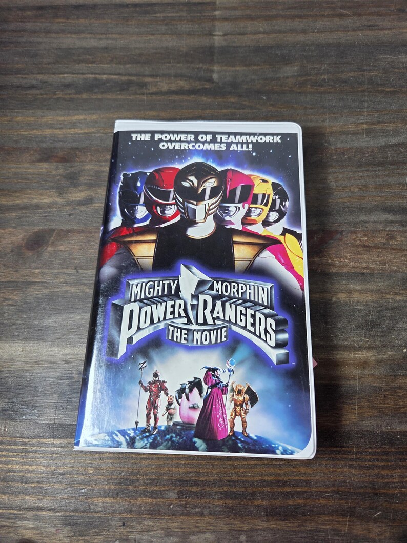 Mighty Morphin POWER RANGERS Build a Book VHS Lot Choose Titles Series ...