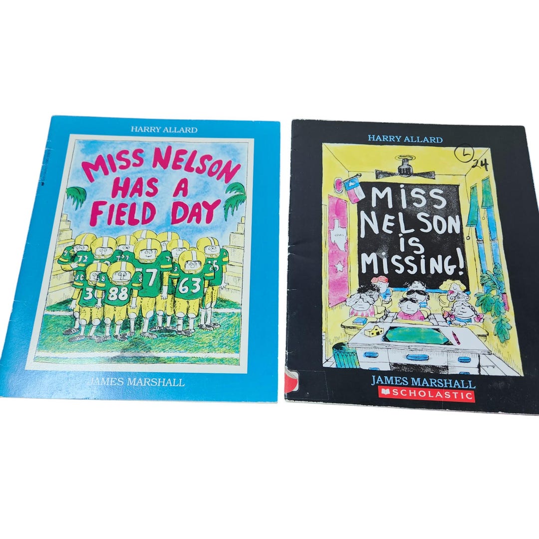 Miss Nelson Has a Field Day is Missing by Harry Allard Vintage ...