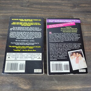 Dangerous Minds the Girls in the Back of the Class Lot of 2 Paperback ...