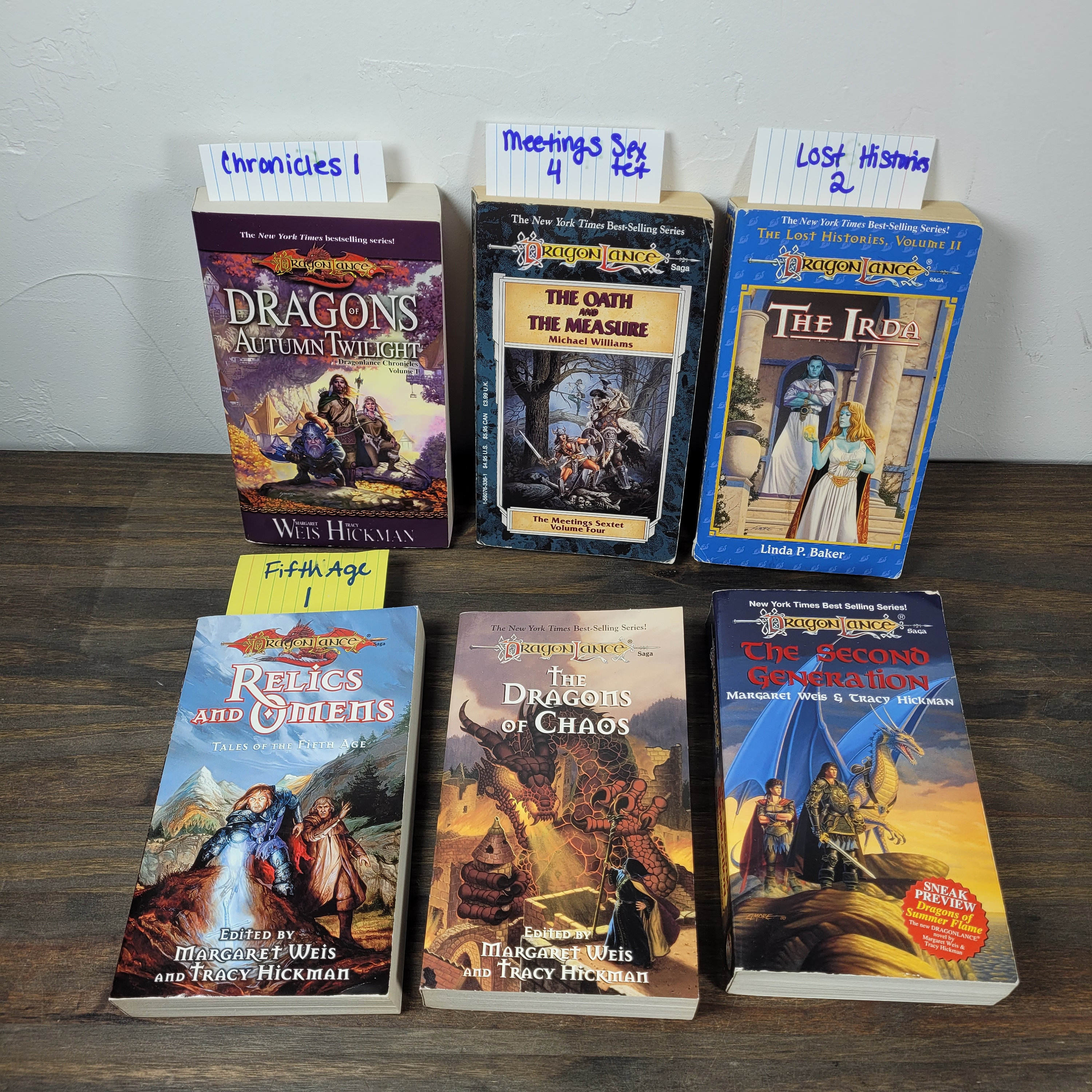 DRAGONLANCE Dragon Lance Build a Book Lot Choose Titles D&D Dungeons ...